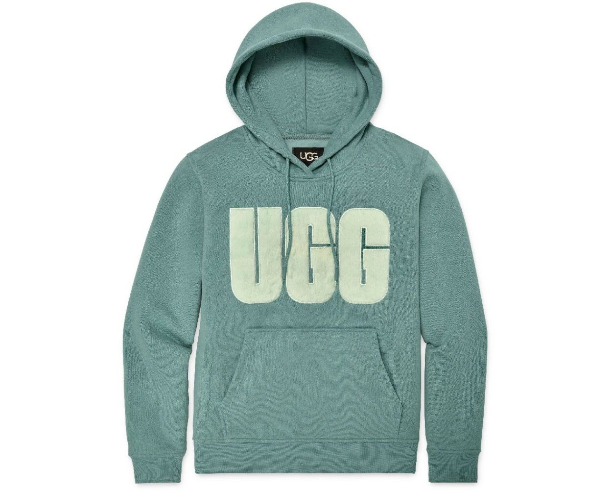 Ugg Rey Fuzzy Logo Hoodie Women's- Deep Ice, Dee Ice – La Plume Lingerie
