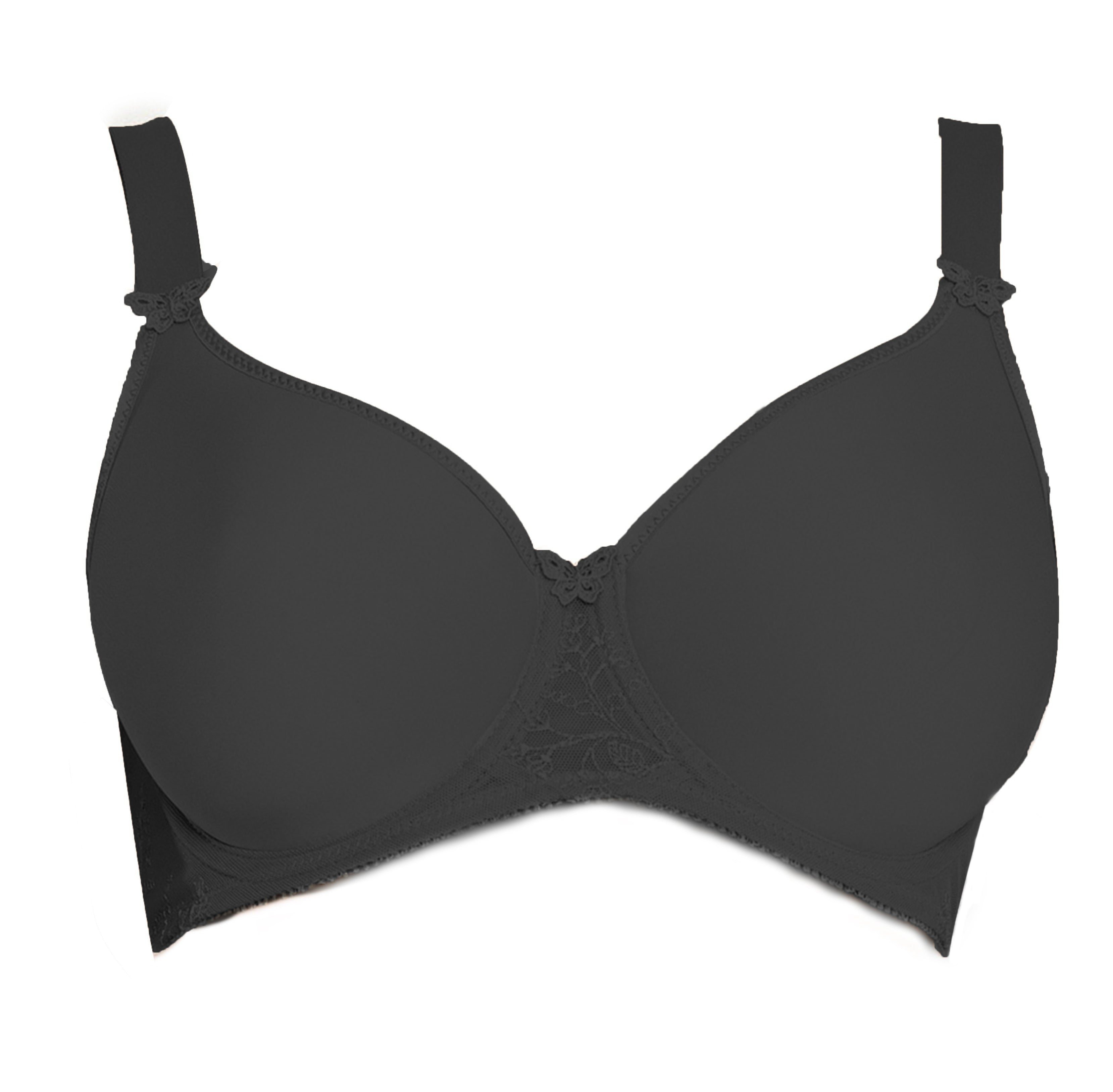 Va Bien Full Coverage Spacer Foam Bra, Black – La Plume Lingerie